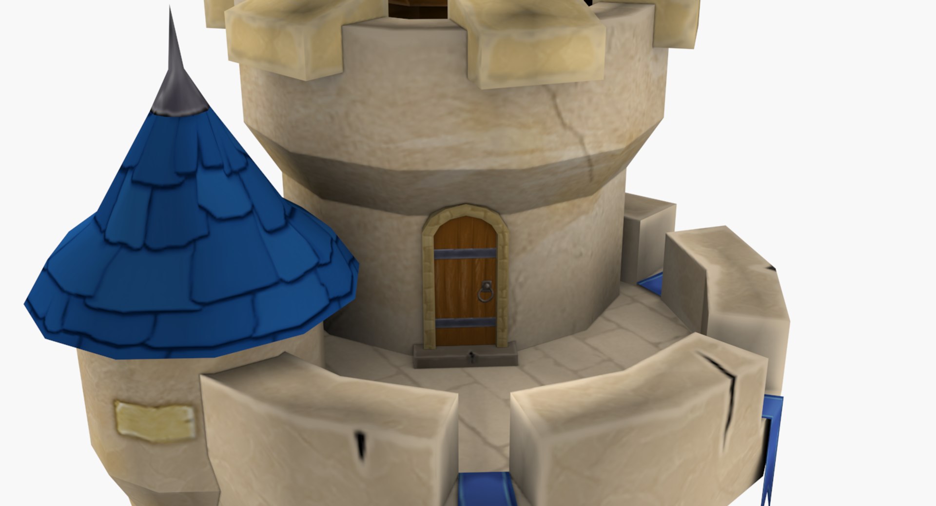 3d Model Tower Games