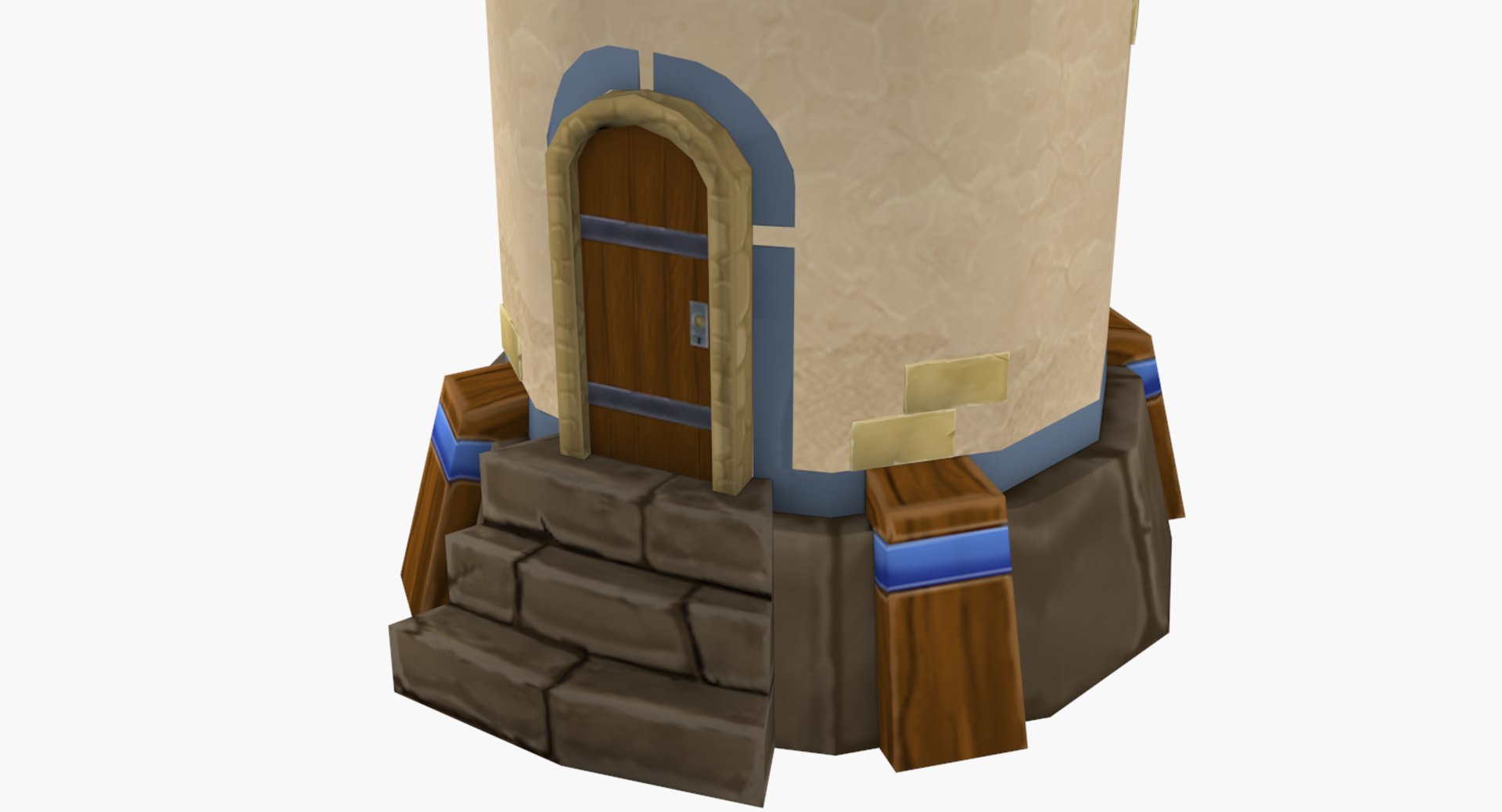 3d Model Tower Games