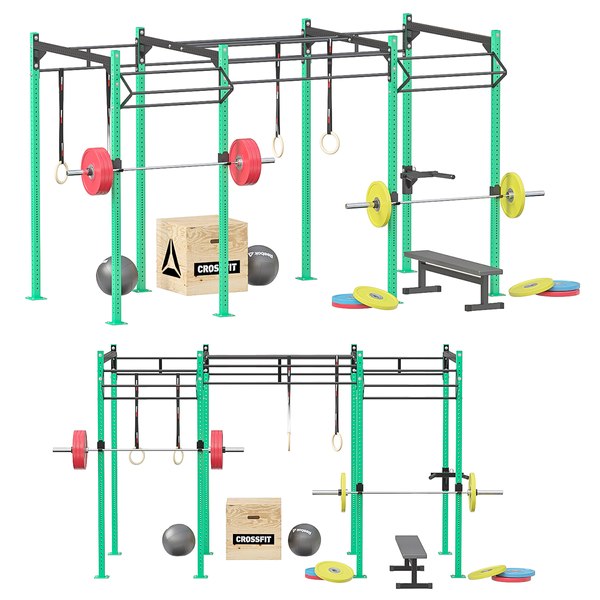 modelo 3d Equipo de crossfit - TurboSquid 1565093