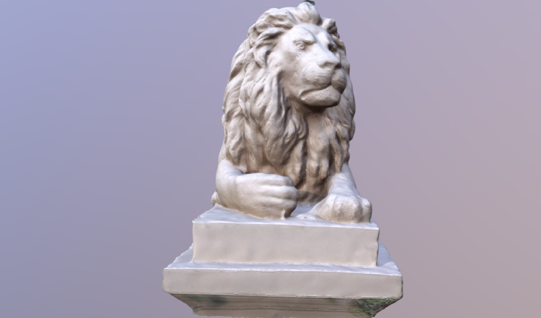 Sculpture lion model - TurboSquid 1617067