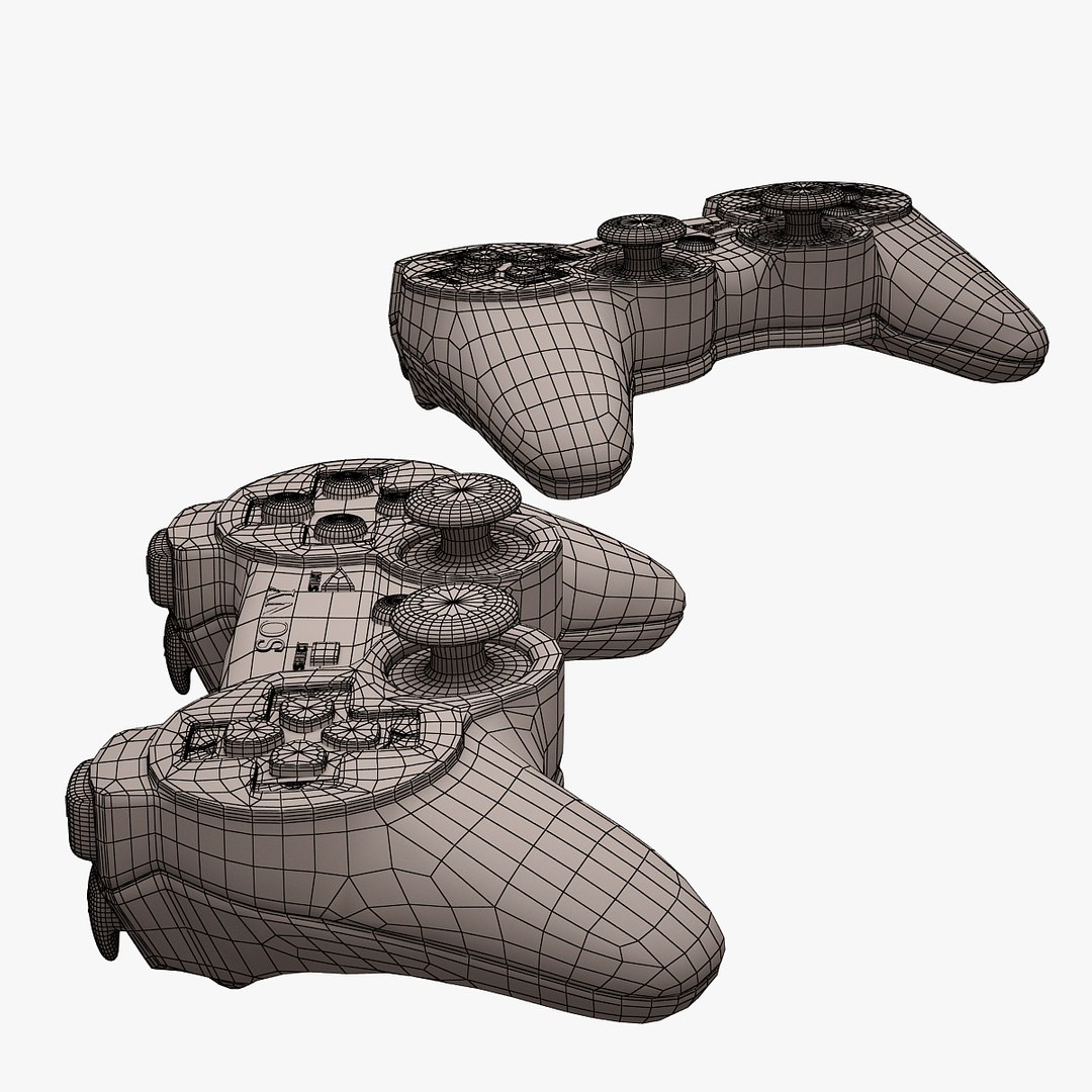 Ps3 Controller Sony 3d Model