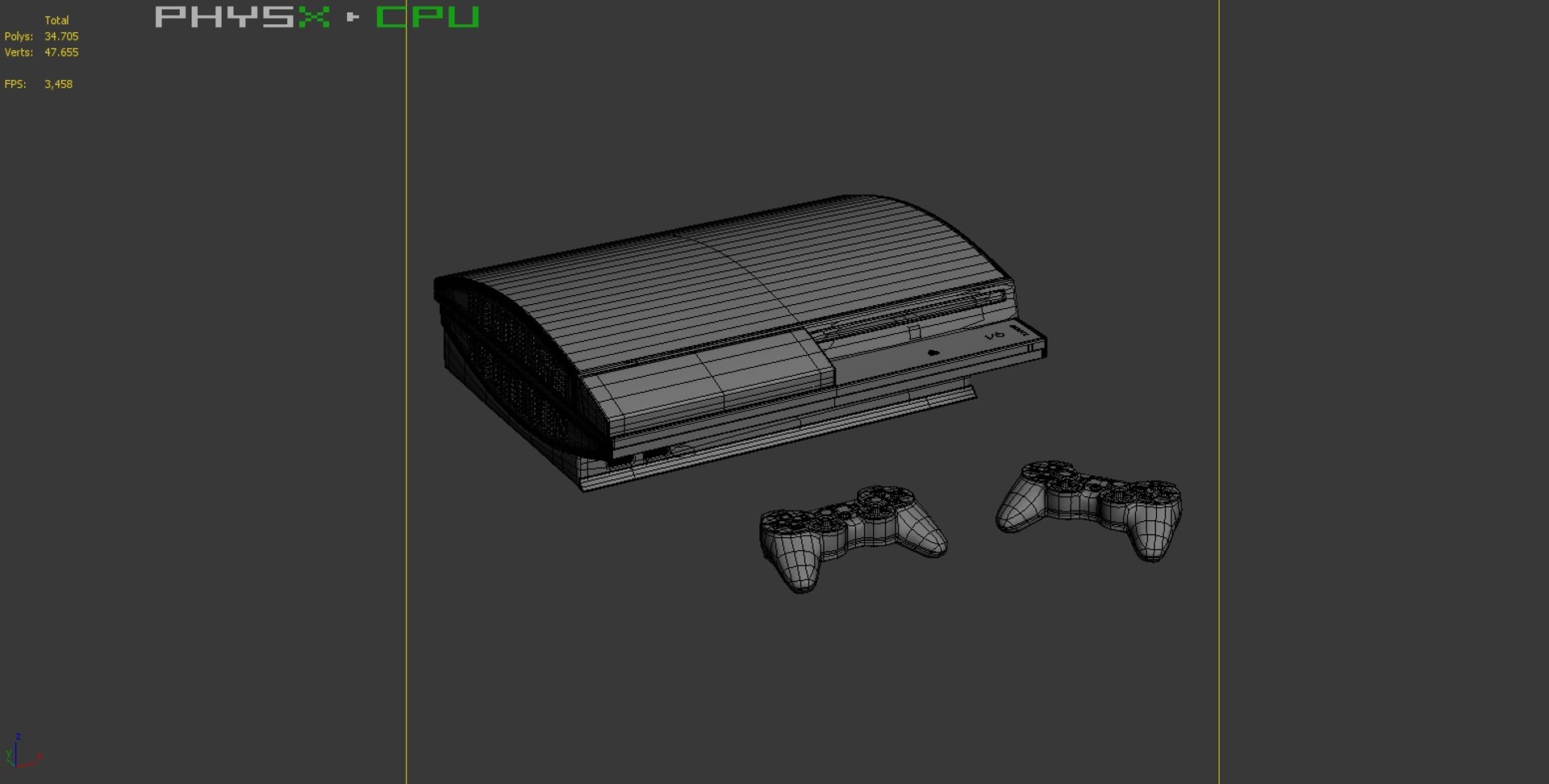 Ps3 Controller Sony 3d Model