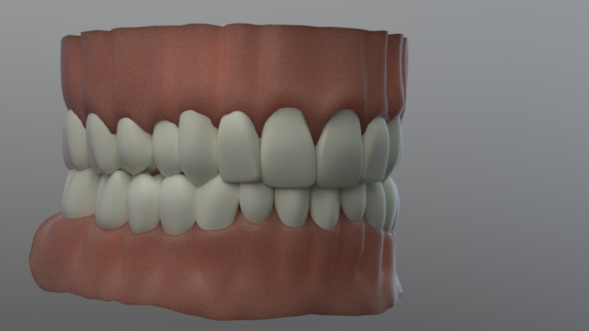 3D teeth - TurboSquid 1170724