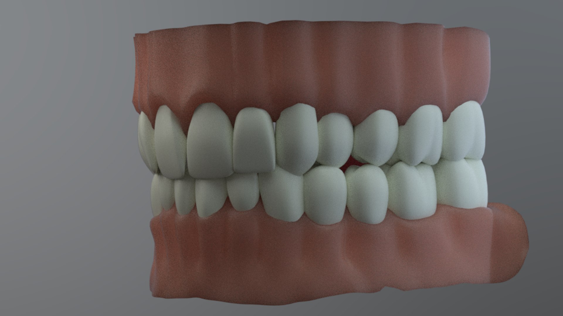 3D teeth - TurboSquid 1170724