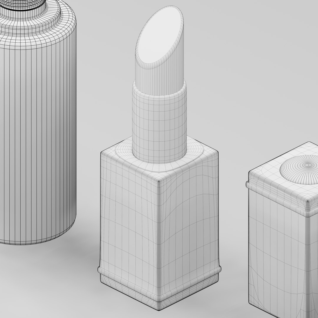 3D Cosmetics Pack model - TurboSquid 1972626