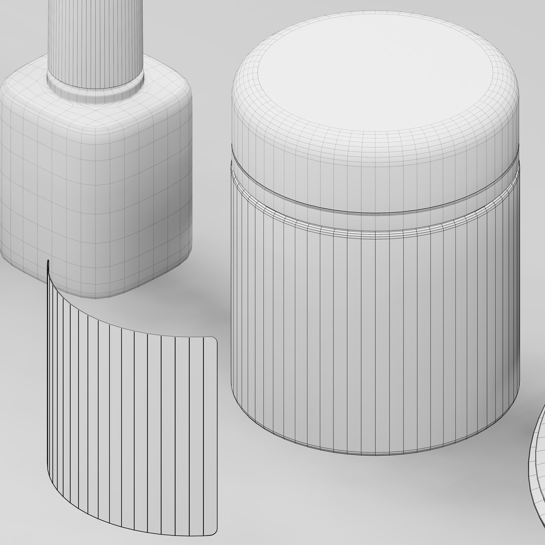 3D Cosmetics Pack model - TurboSquid 1972626