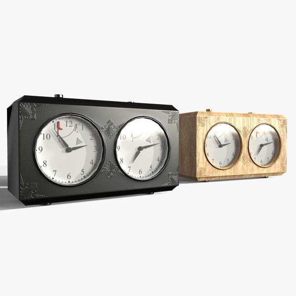 modelo 3d Chess clock game ready - TurboSquid 2050697