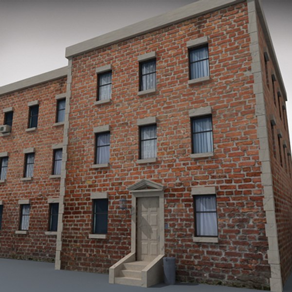 downtown building 3d model