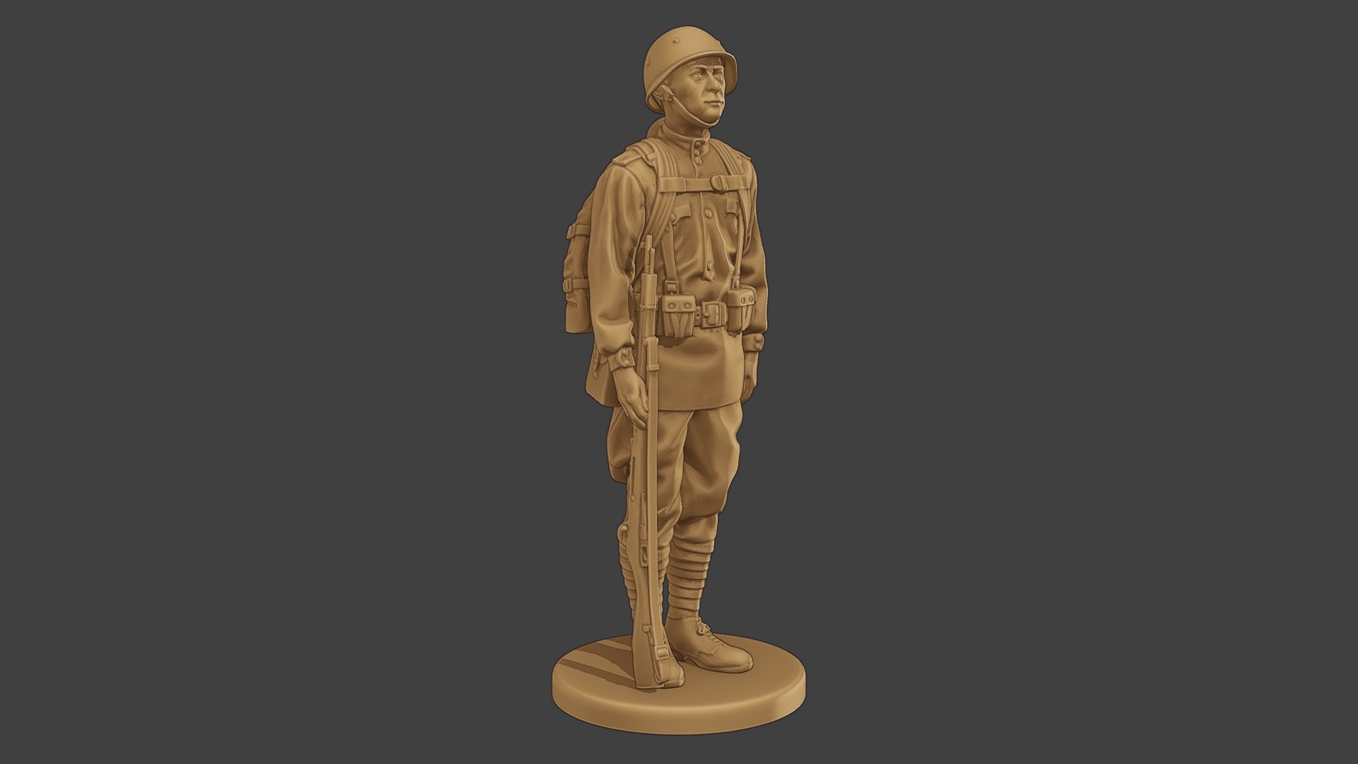 Free 3D Russian Soldier Ww2 R1 000 Model - TurboSquid 2037943