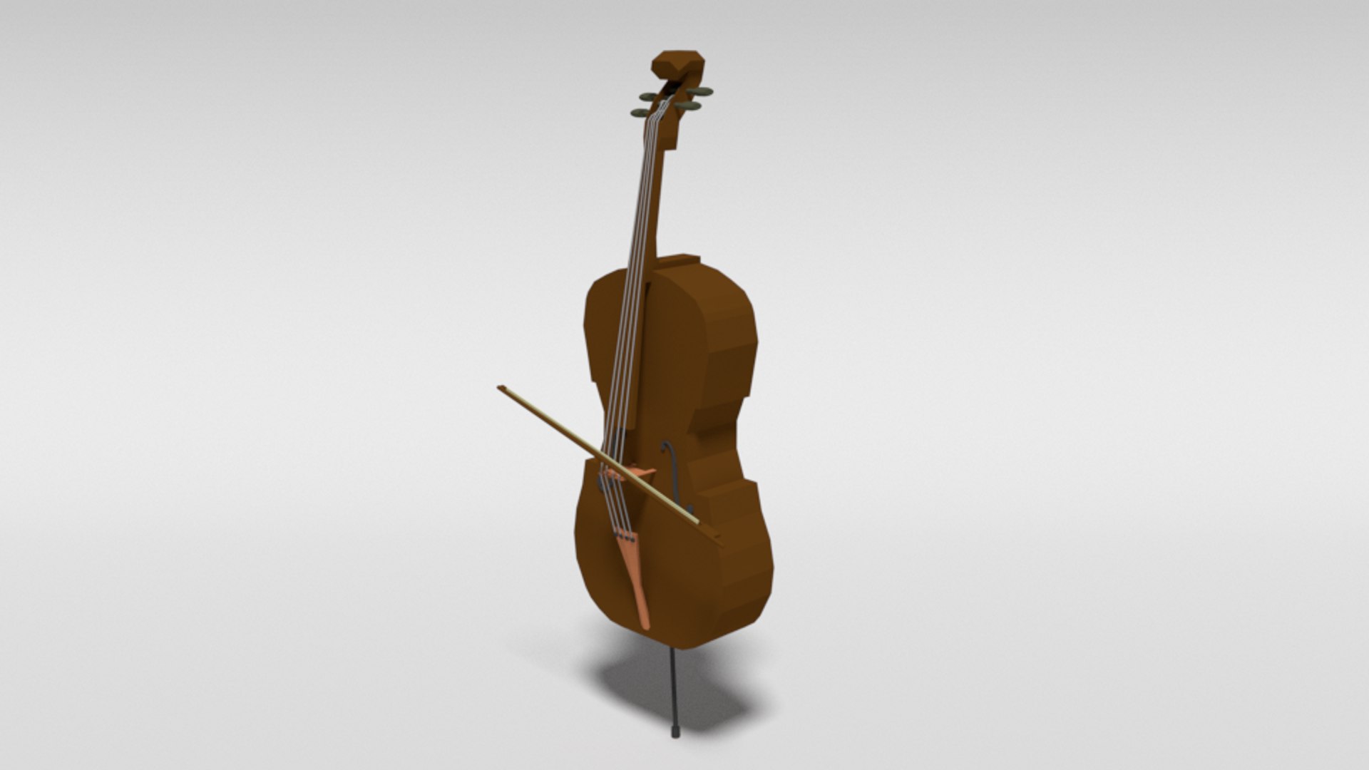 3D Cello Modeled Bow Model - TurboSquid 1507605