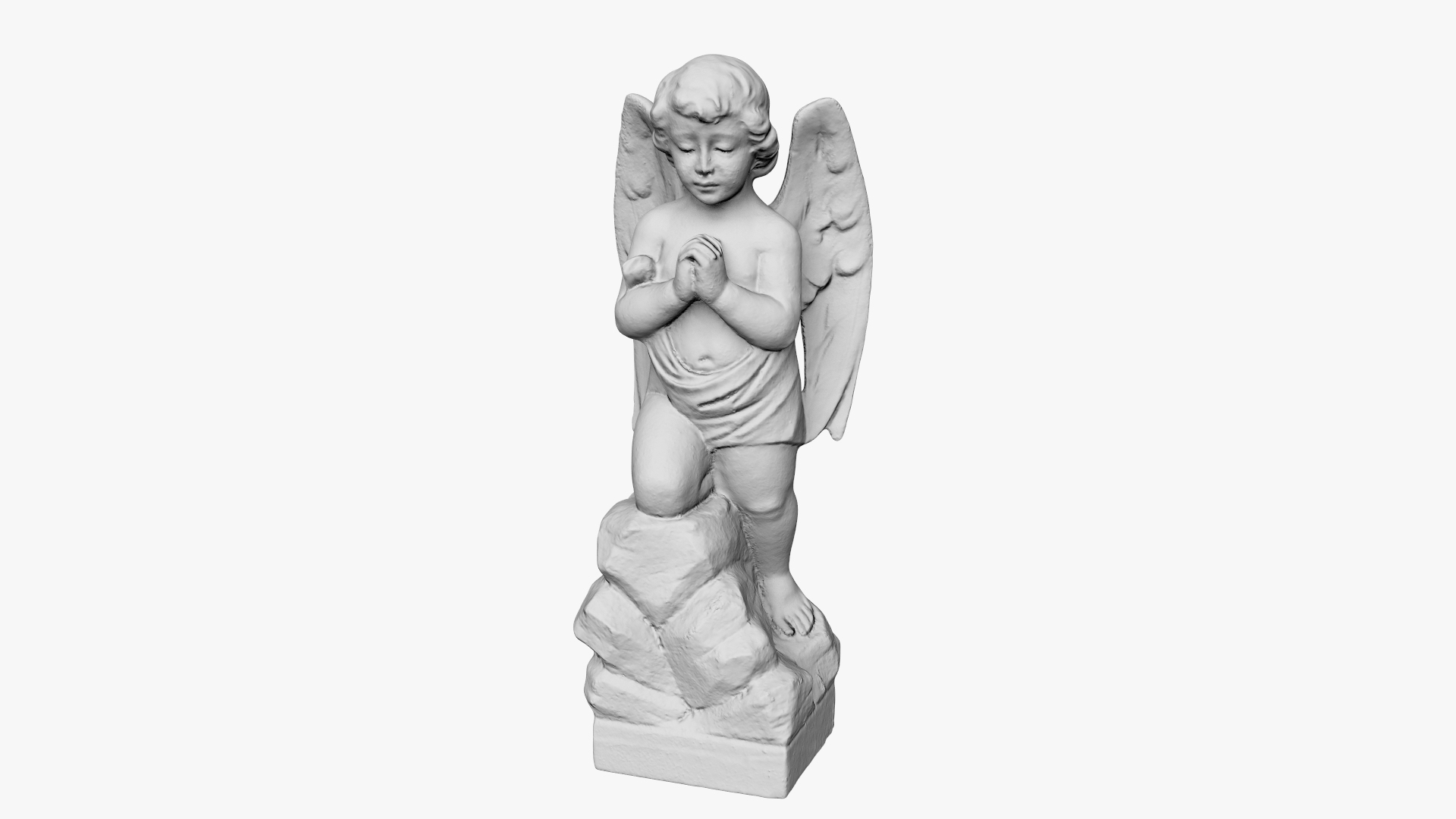 Statue angel statuette 3D - TurboSquid 1683768