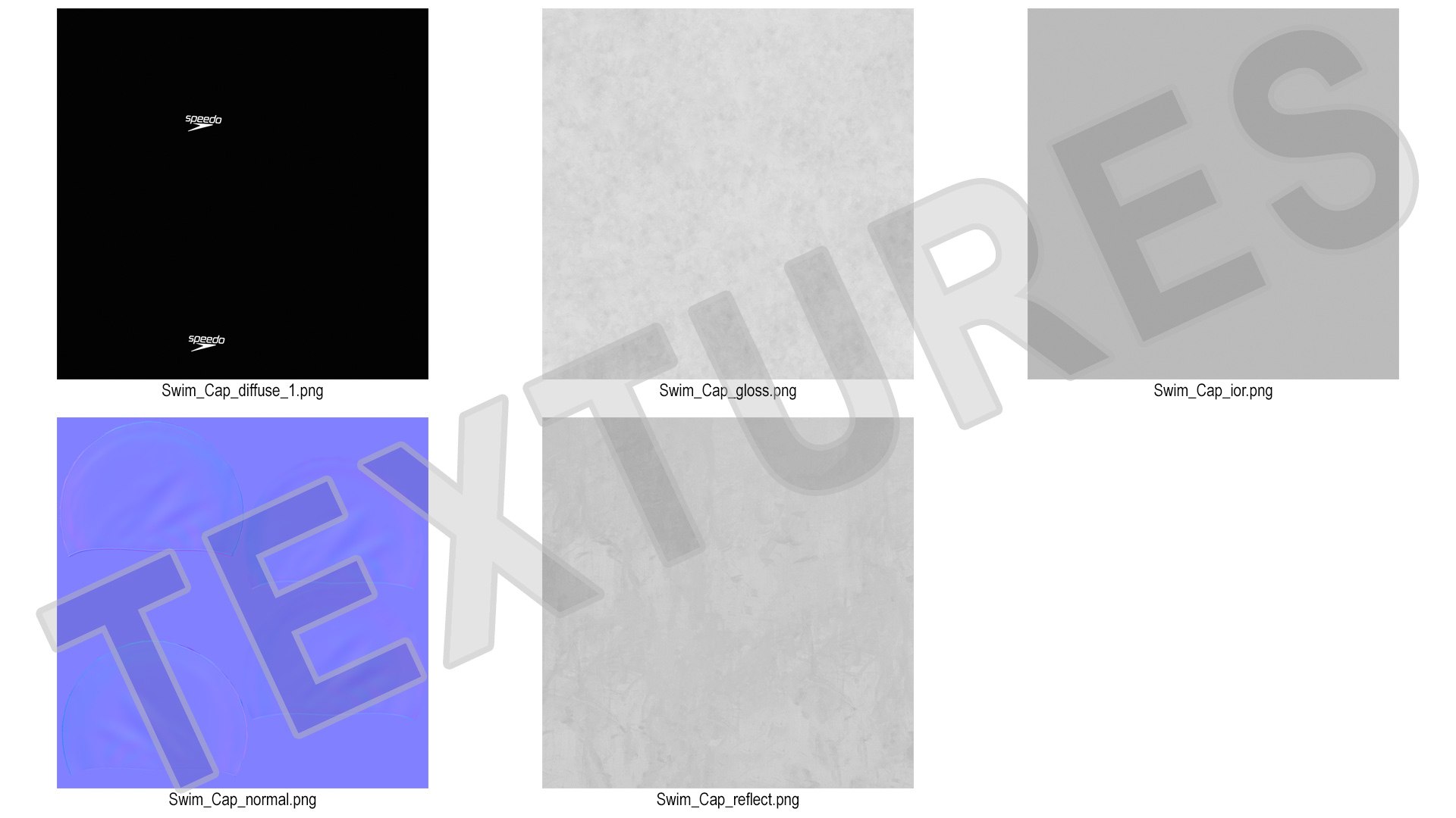 3D Speedo Black Waterproof Swimming - TurboSquid 1630856