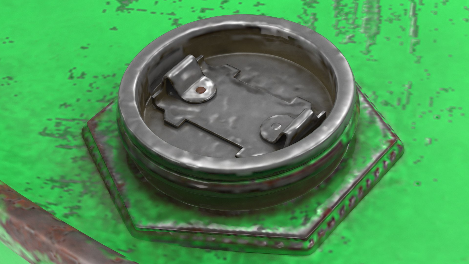 3D damaged biohazard toxic waste - TurboSquid 1699774