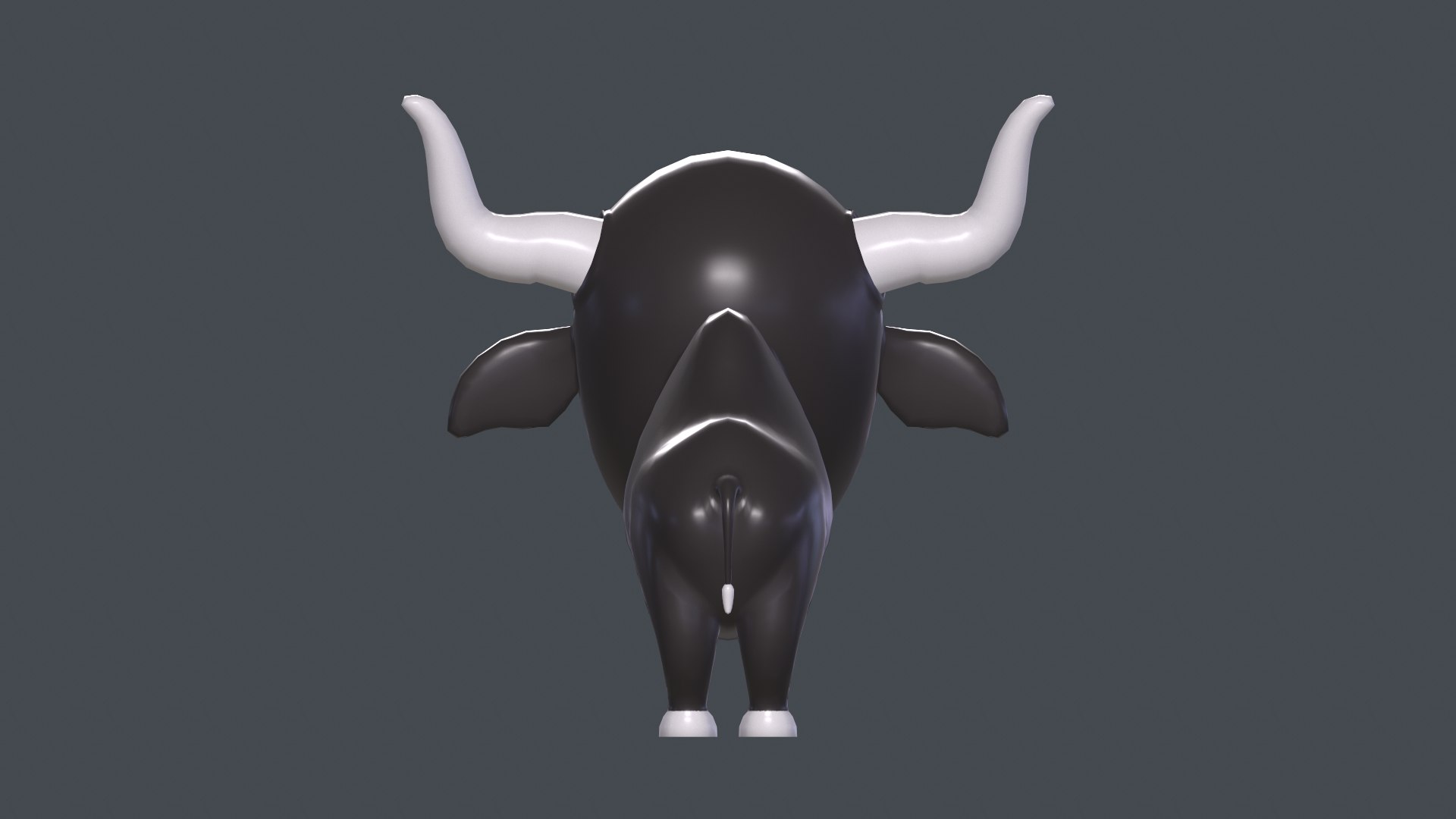 3D Model Bison Cartoon Model - TurboSquid 1874127