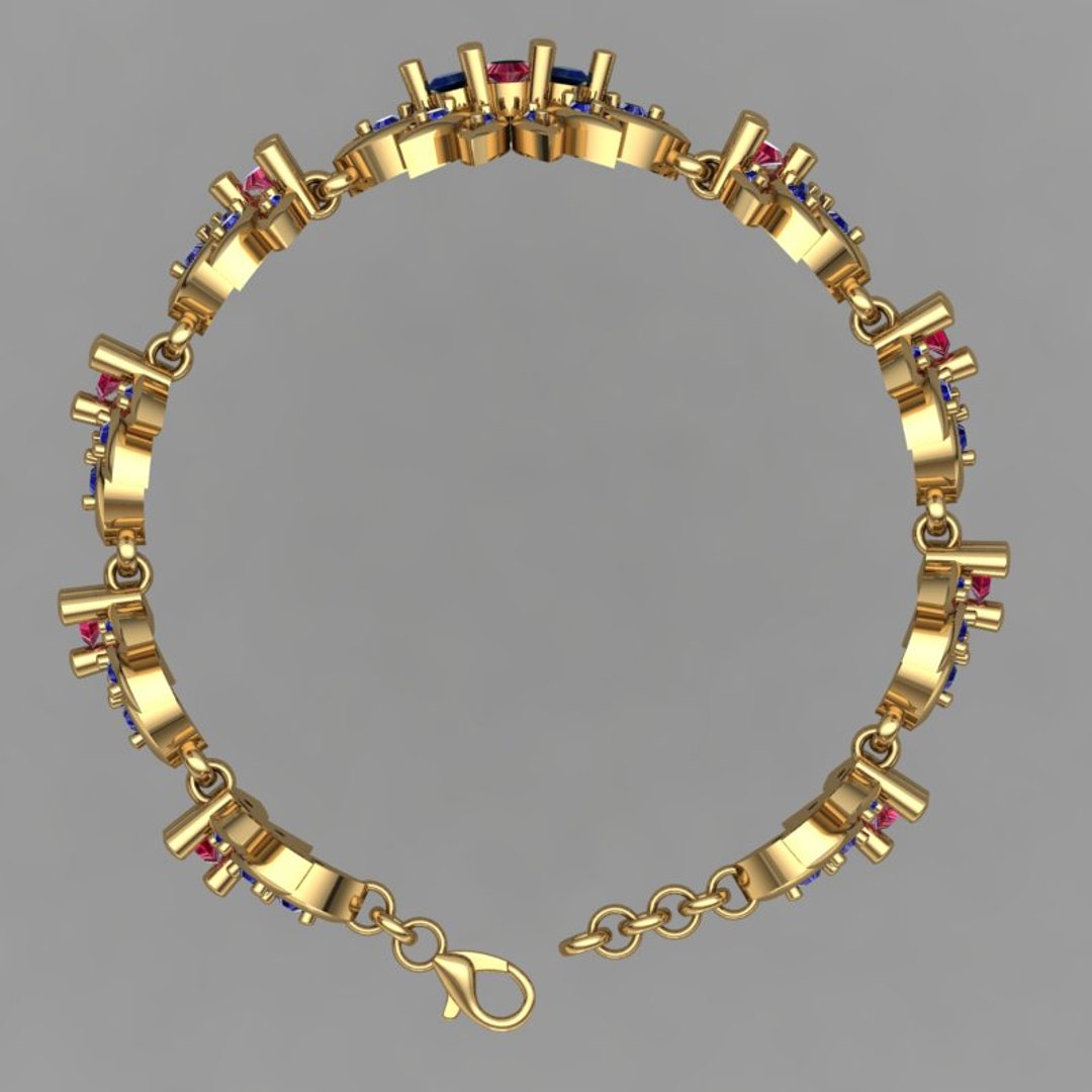 3d model bracelet