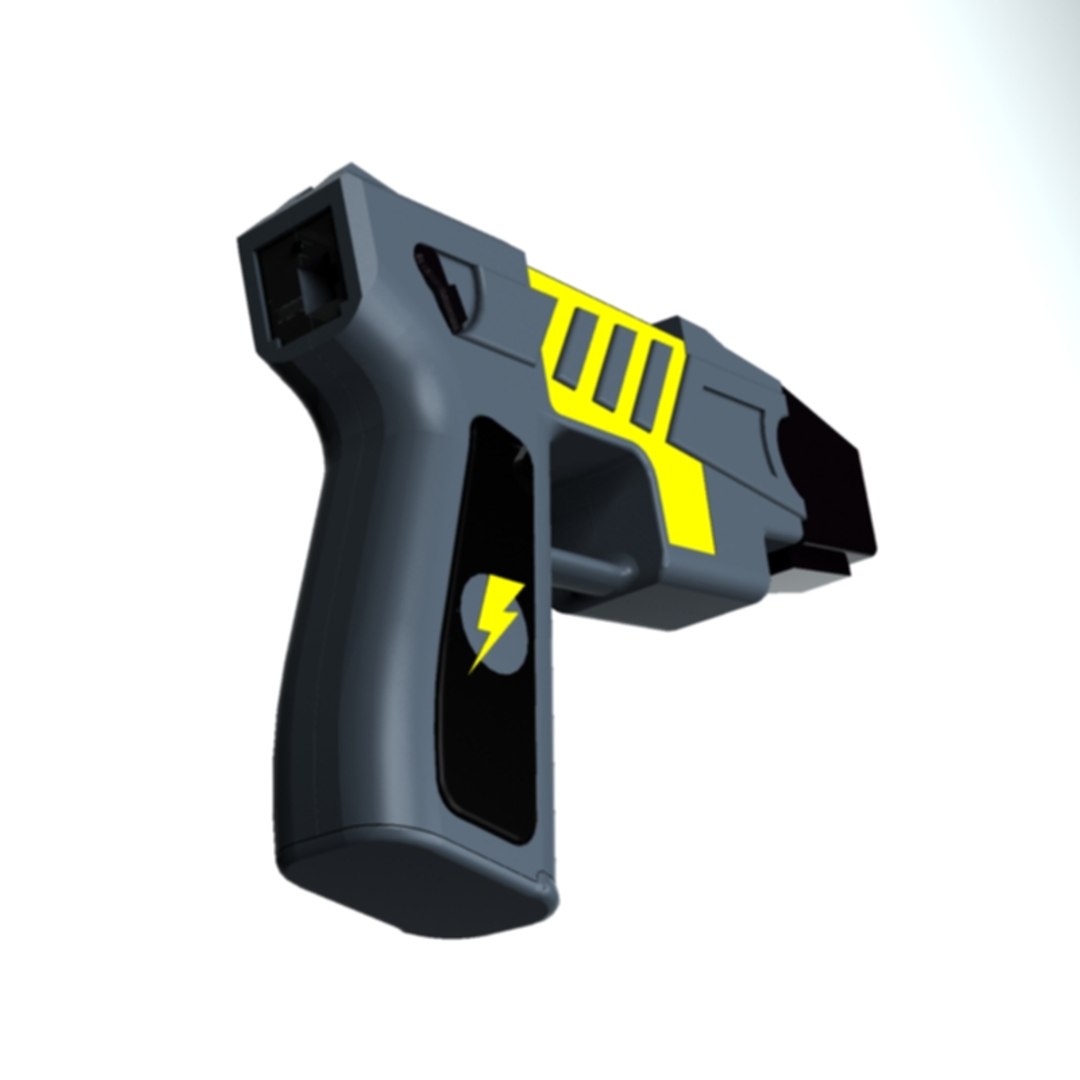 3d M18 Taser Hi-poly