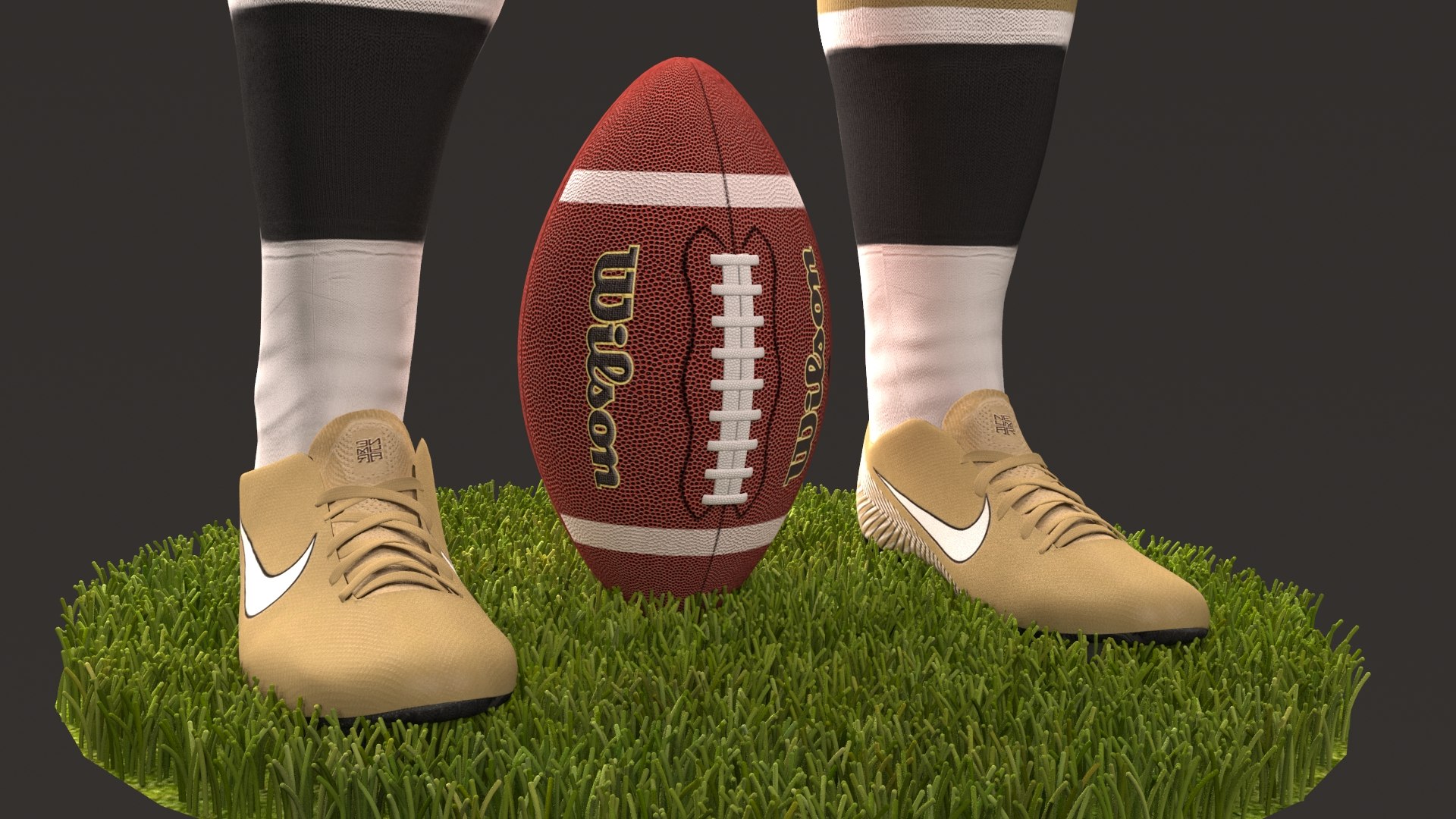 Football Player 2020 3D Model - TurboSquid 1541811