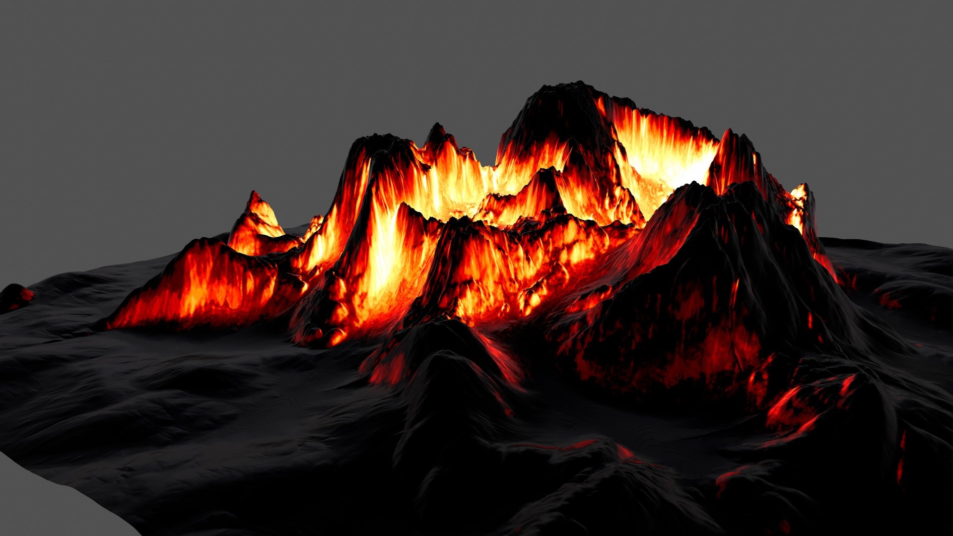 3D Model Volcano - TurboSquid 1177458