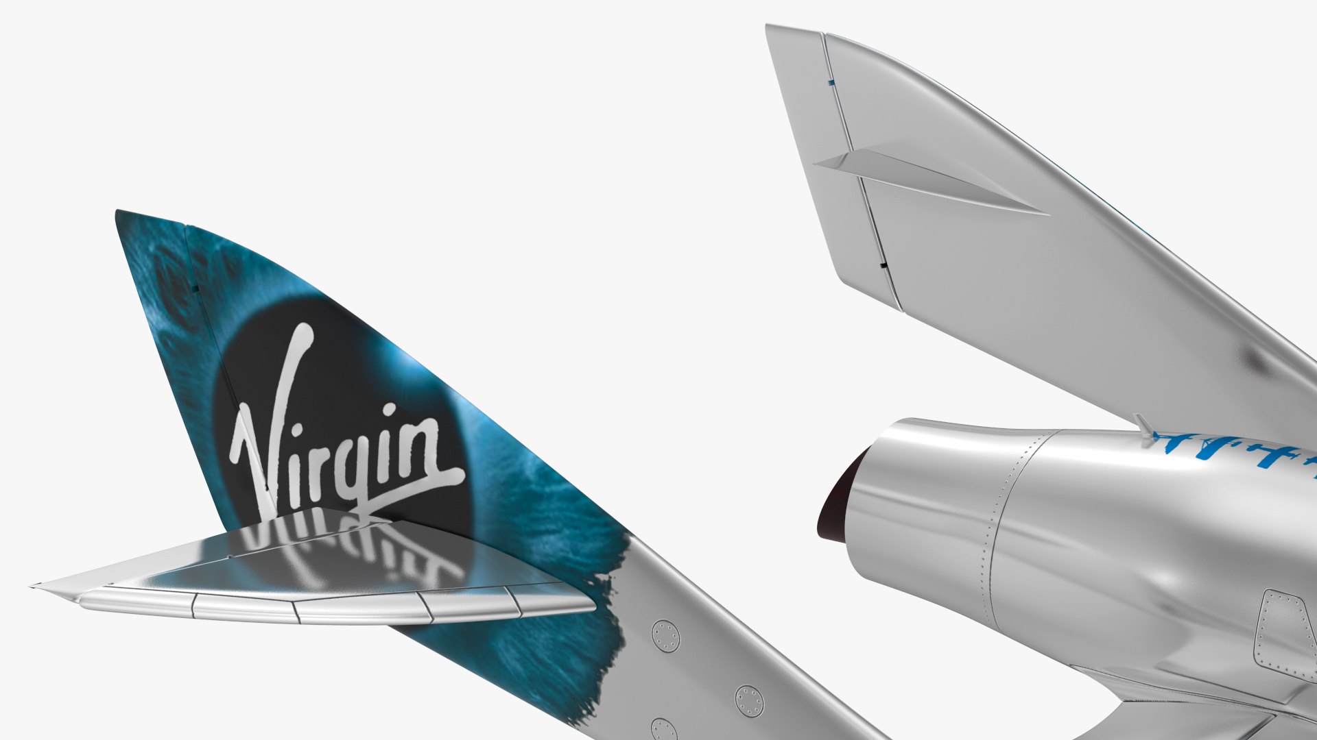 3D model VSS Imagine Virgin Galactic SpaceShip III Flight - TurboSquid ...