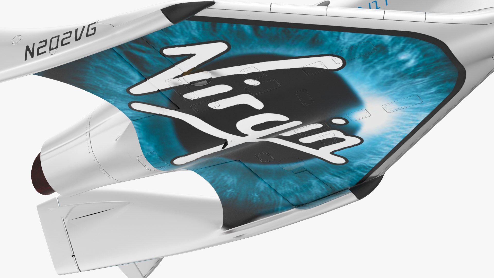 3D model VSS Imagine Virgin Galactic SpaceShip III Flight - TurboSquid ...