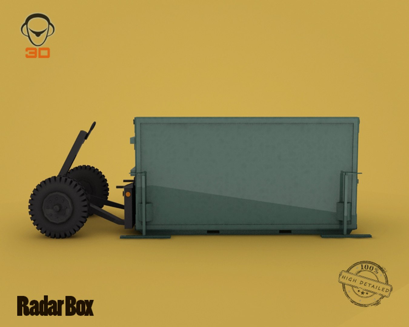 3D Radar Box Model - TurboSquid 1346582