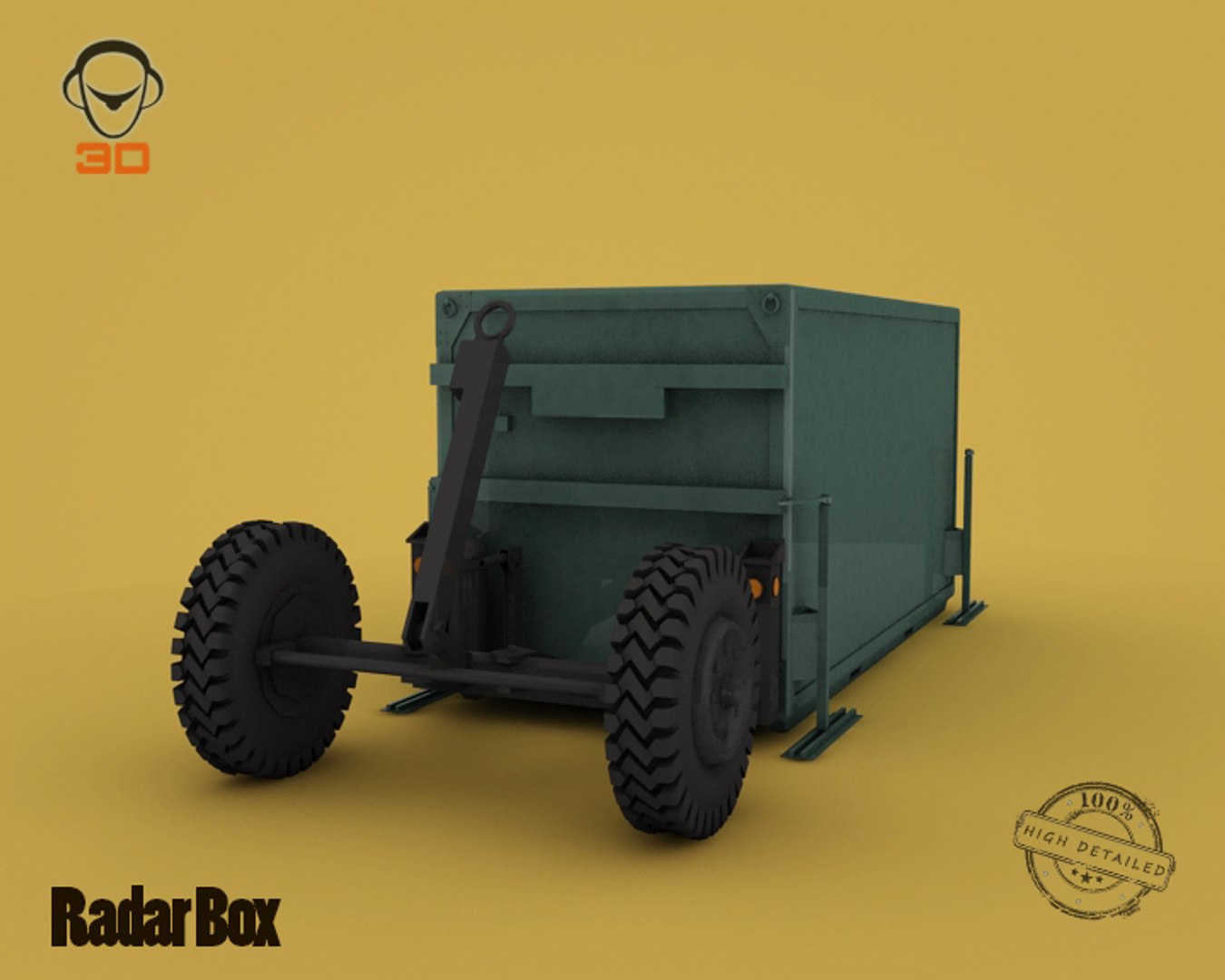 3D Radar Box Model - TurboSquid 1346582