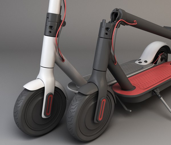 3D electric scooter model - TurboSquid 1712178