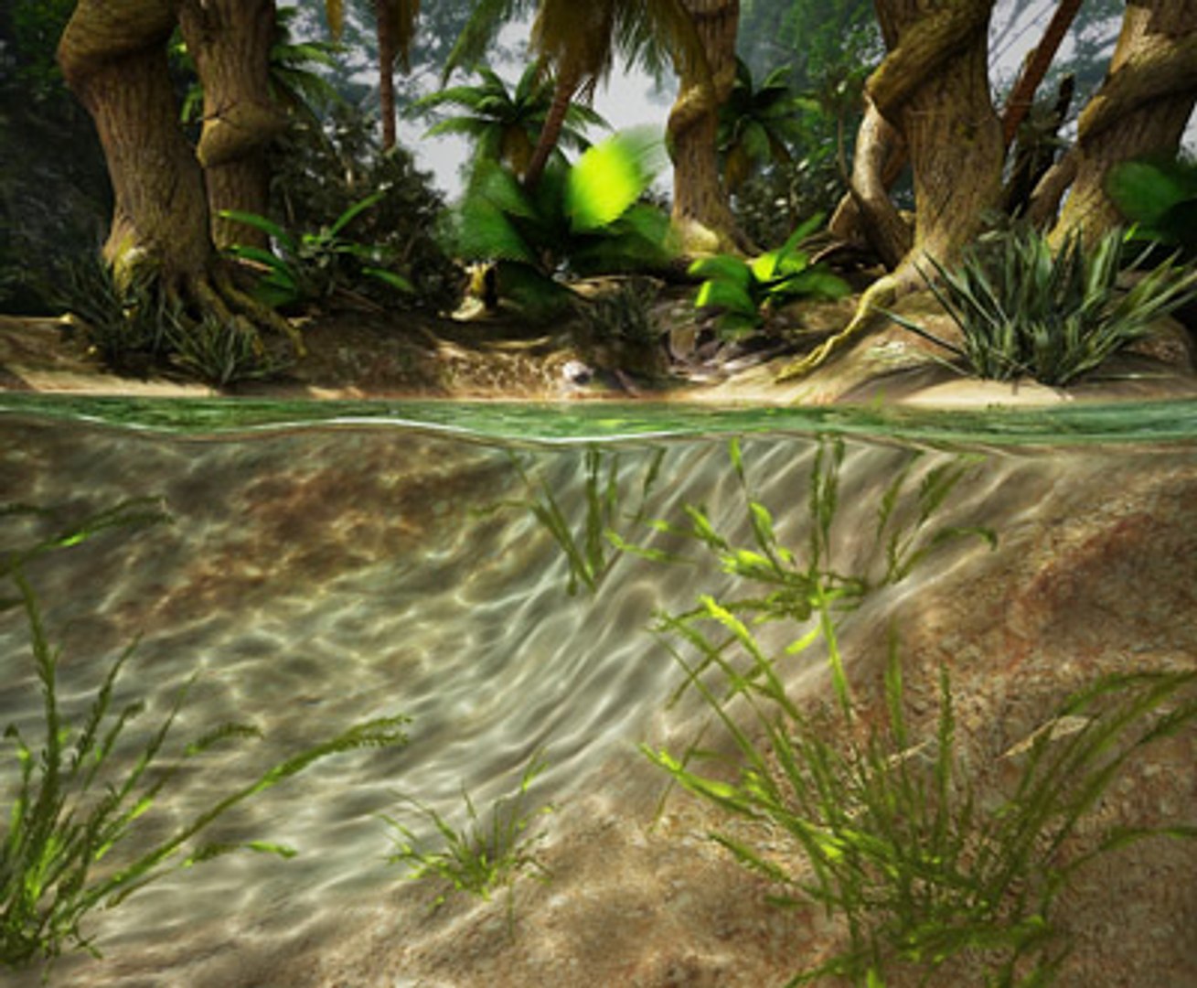 Free Evolution Scene 3d Model