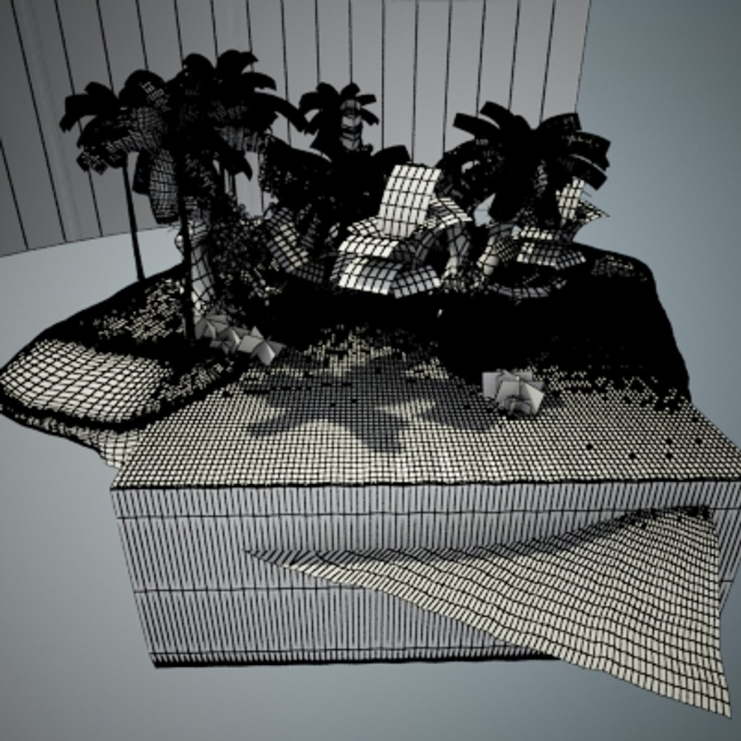 Free Evolution Scene 3d Model