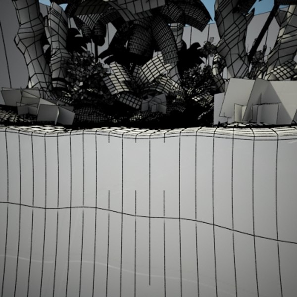 free evolution scene 3d model