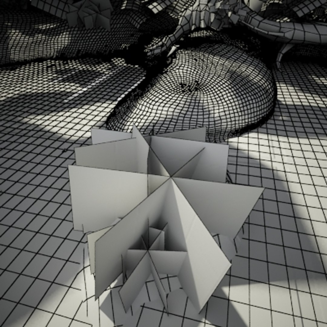 Free Evolution Scene 3d Model