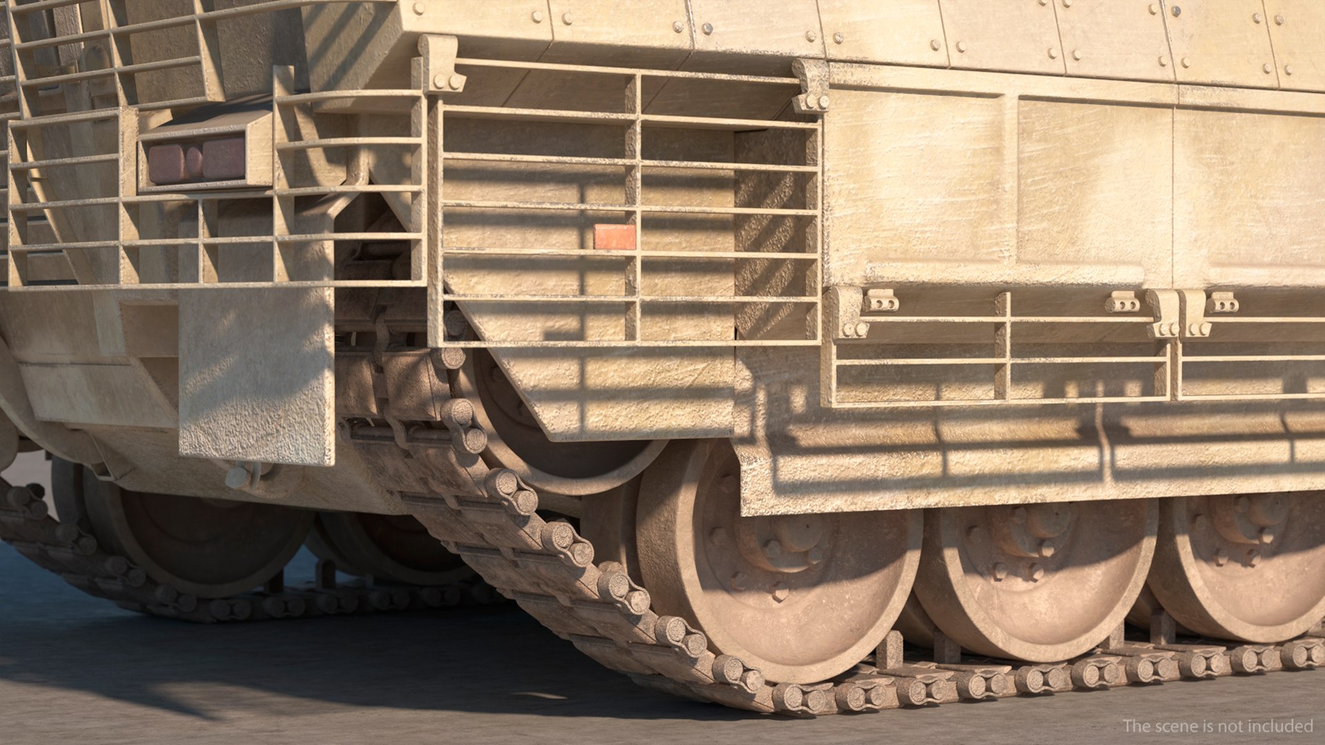 Puma German IFV Military Tank Sandy Dirty 3D Model - TurboSquid 2290820