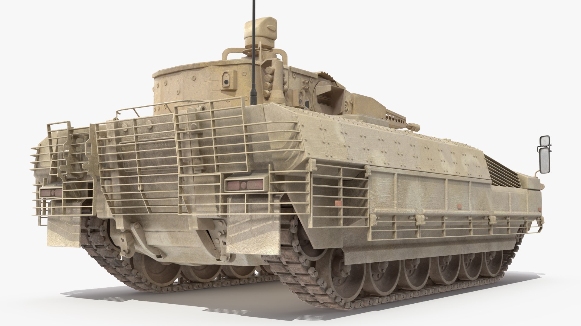 Puma German IFV Military Tank Sandy Dirty 3D Model - TurboSquid 2290820