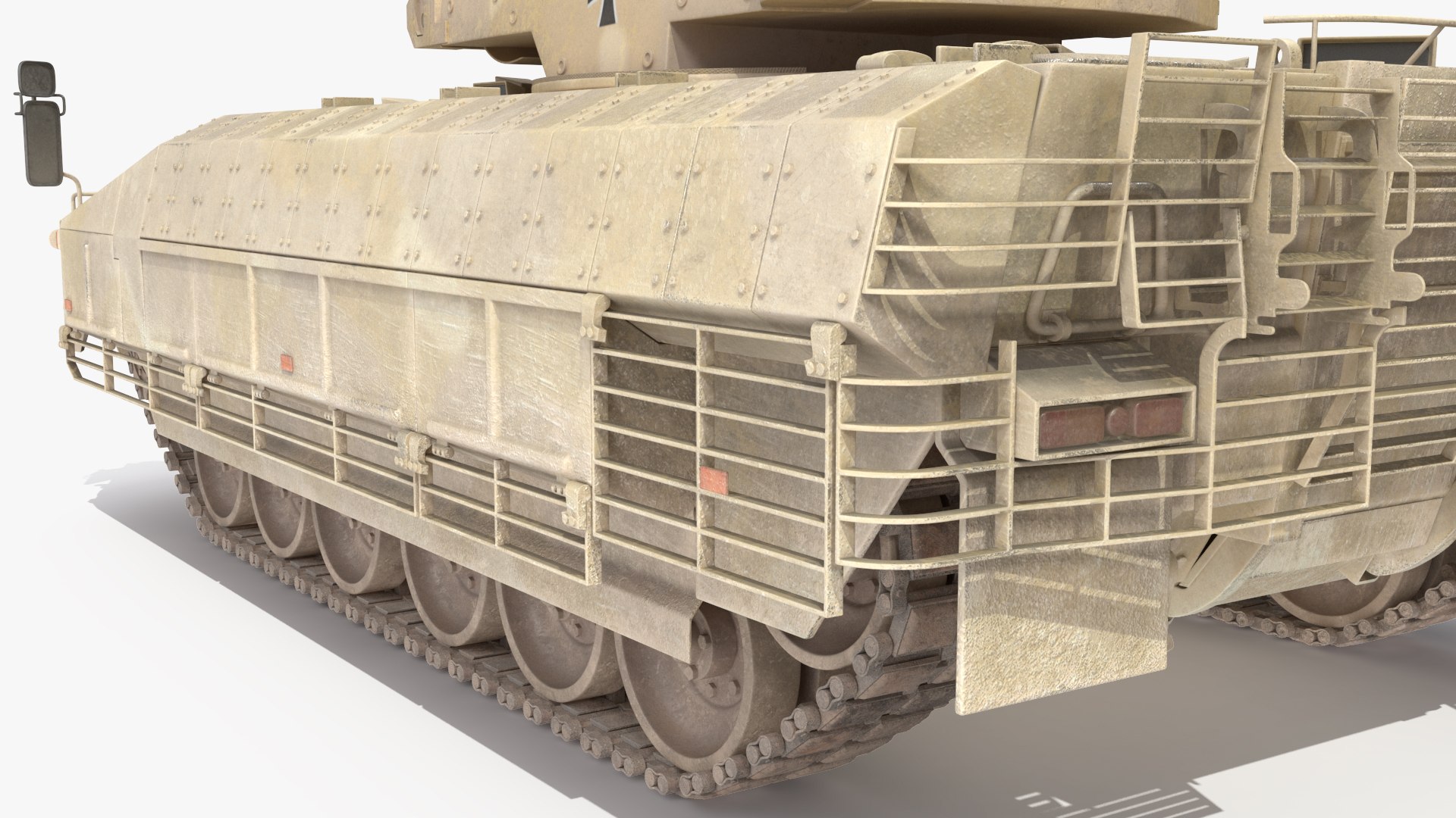 Puma German IFV Military Tank Sandy Dirty 3D Model - TurboSquid 2290820
