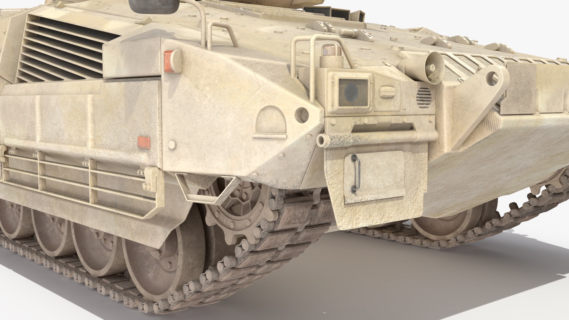 Puma German IFV Military Tank Sandy Dirty 3D Model - TurboSquid 2290820