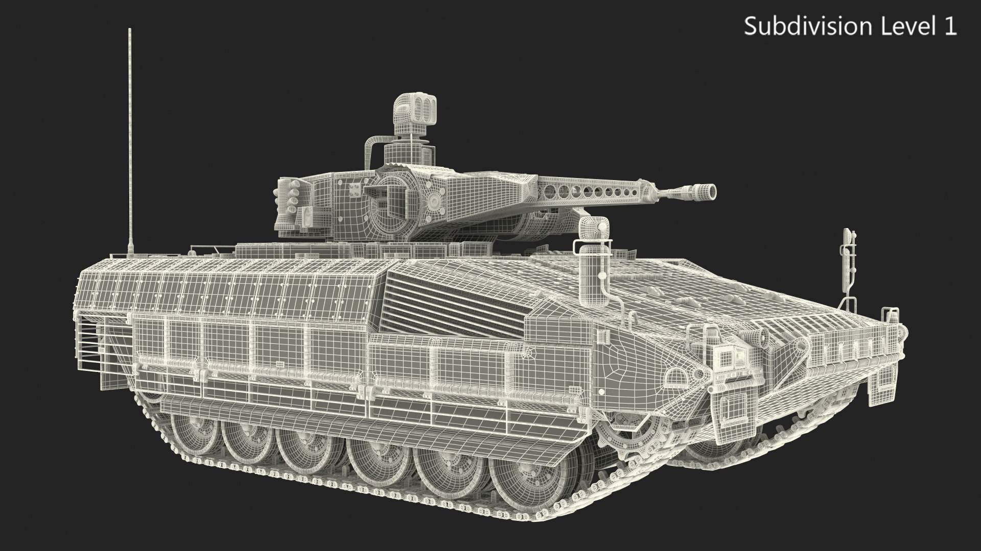 Puma German IFV Military Tank Sandy Dirty 3D Model - TurboSquid 2290820