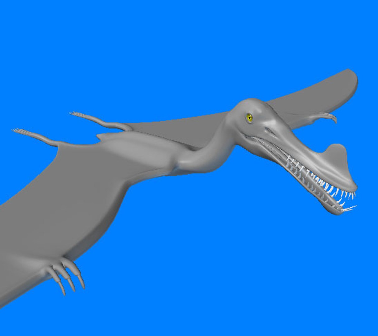 Tropeognathus 3d 3ds
