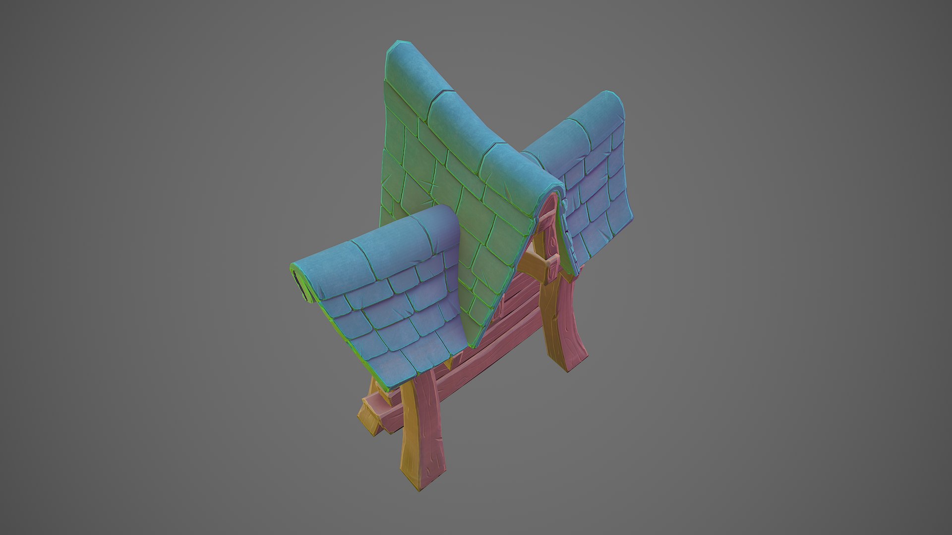 Stylized Welcome Signage 3D Model - TurboSquid 2350840