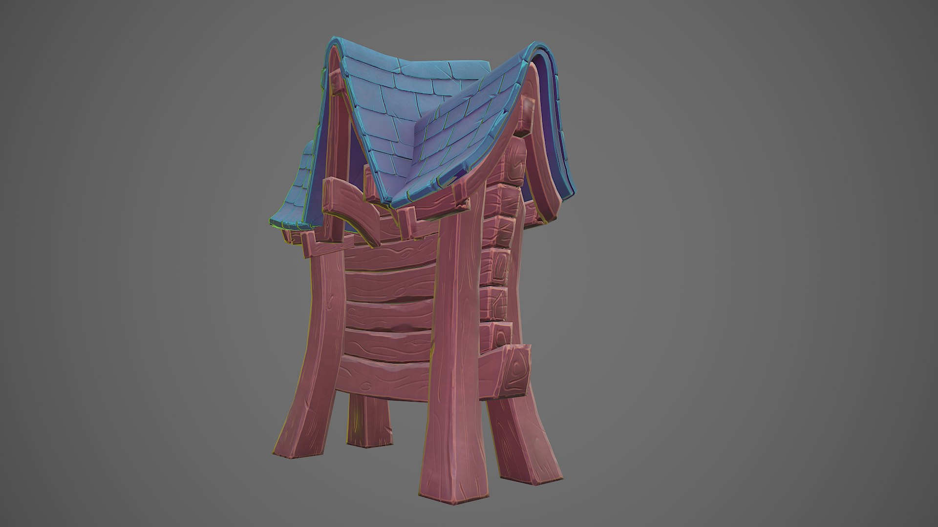 Stylized Welcome Signage 3D Model - TurboSquid 2350840