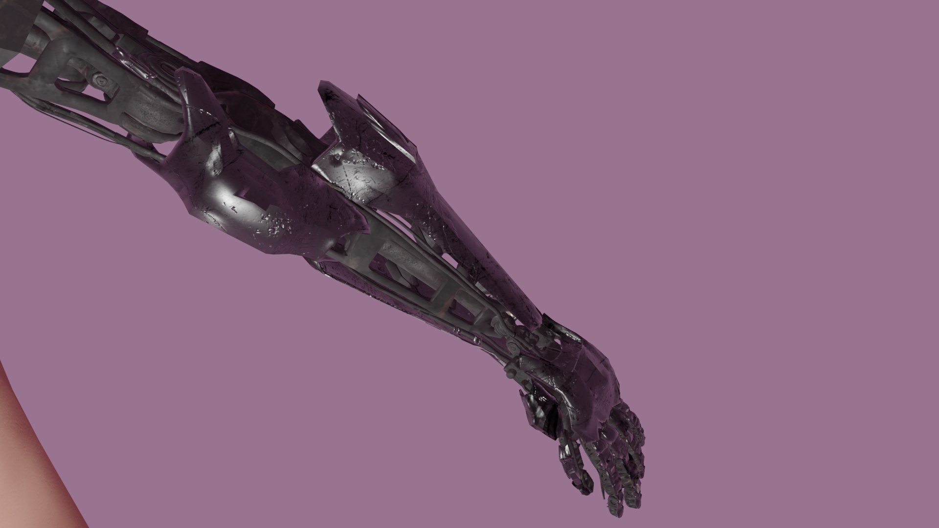 Lisa - CyborgGirl 3D Character Game Ready 3D Model - TurboSquid 1789096