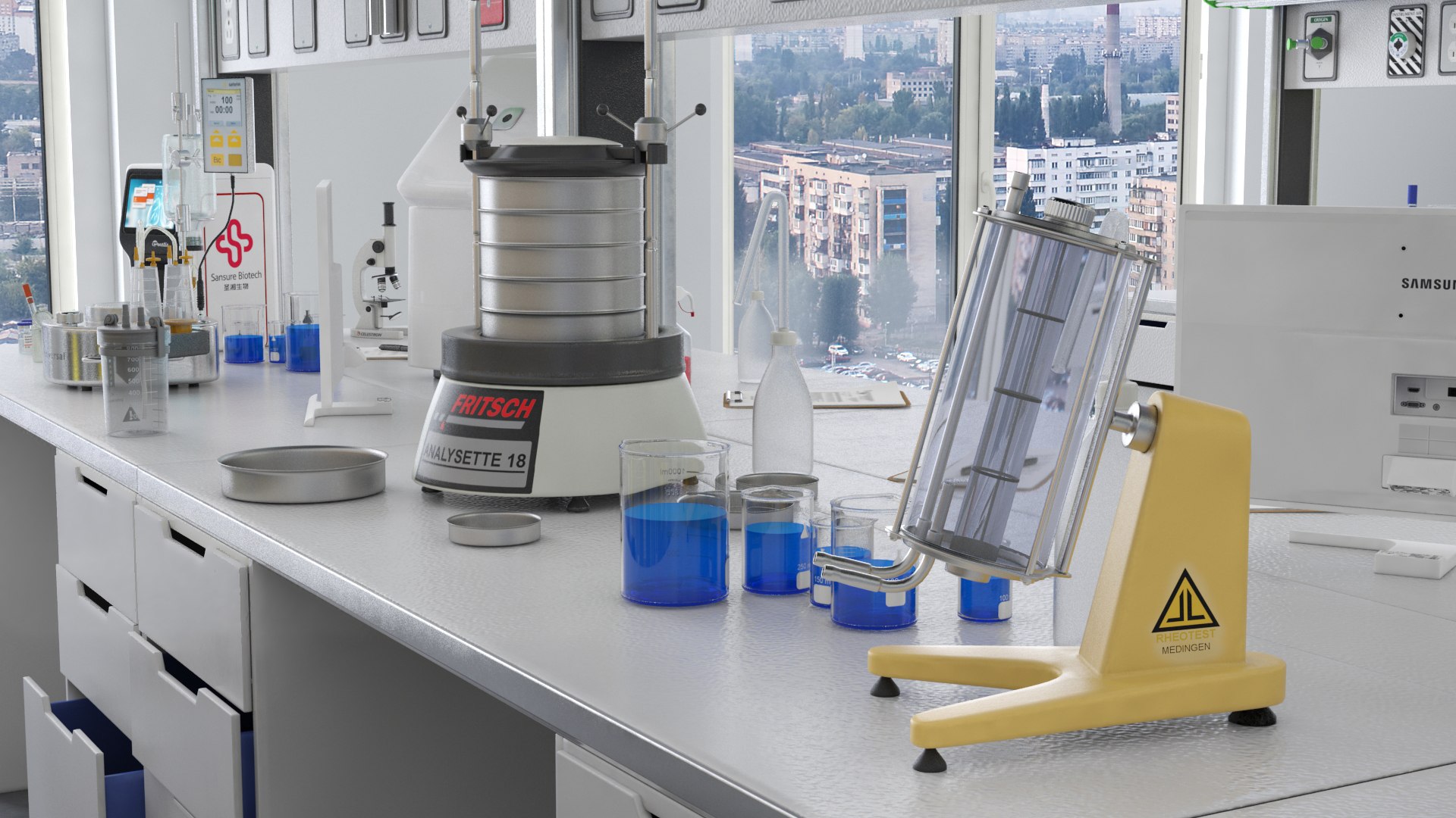 Laboratory Ventilation Model - TurboSquid 2281152