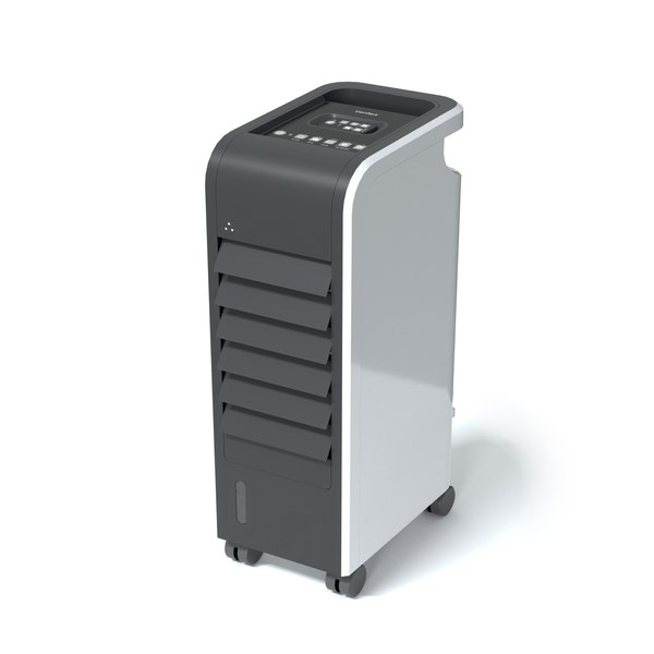 3D model Grey Portable Air Conditioner - TurboSquid 1894219
