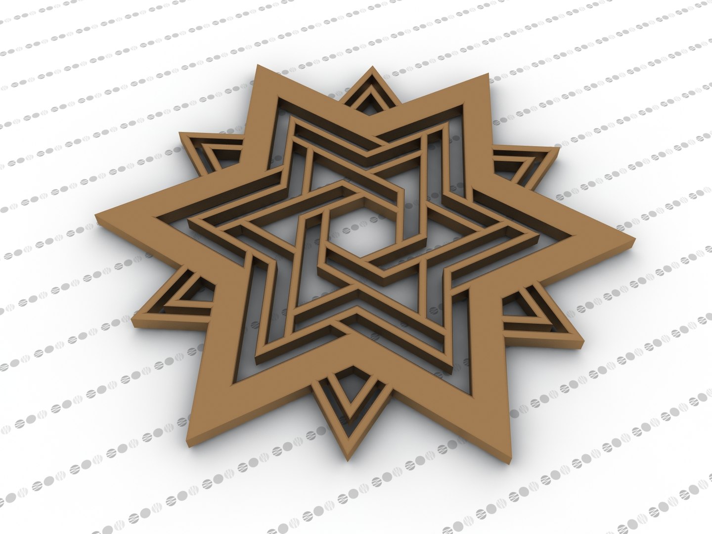 3D Star David - TurboSquid 1429680