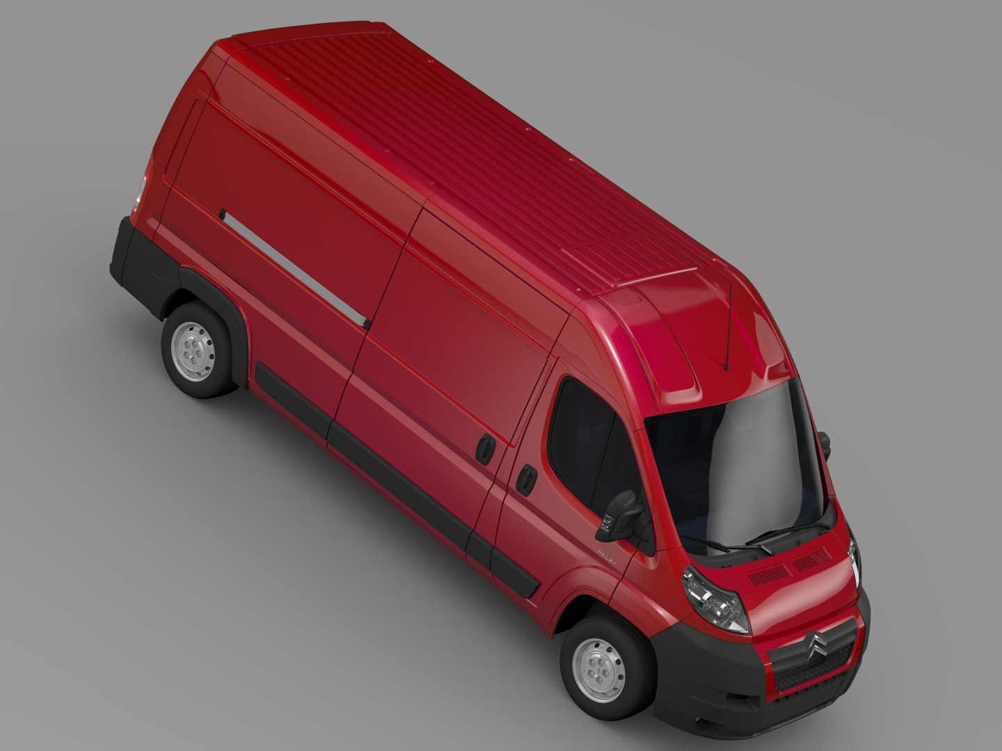 3d Model Citroen Relay Van