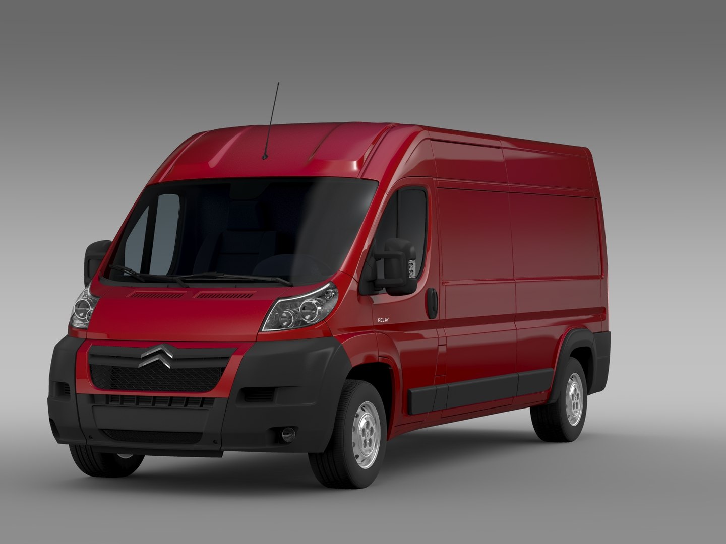 3d model citroen relay van