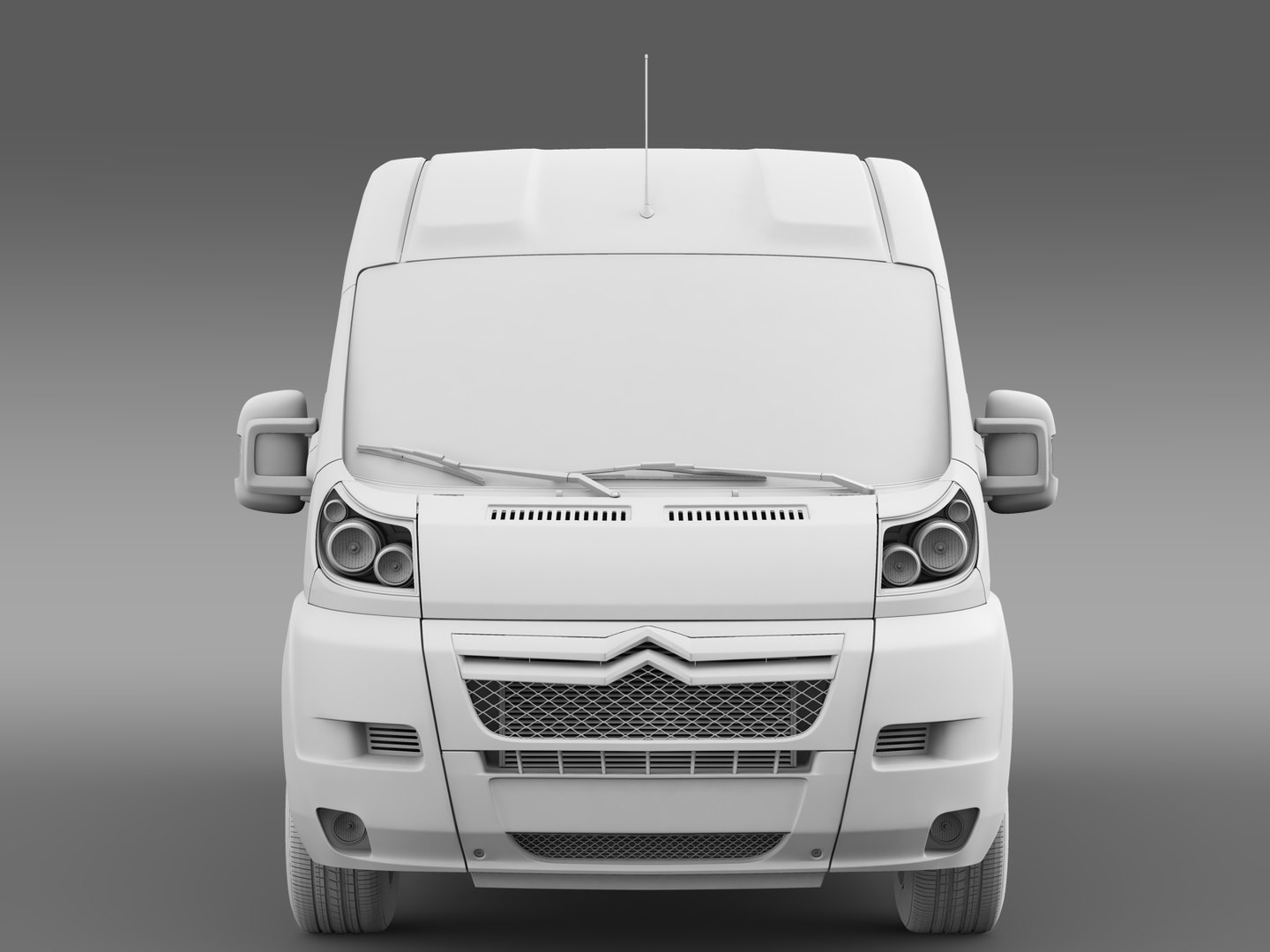 3d Model Citroen Relay Van