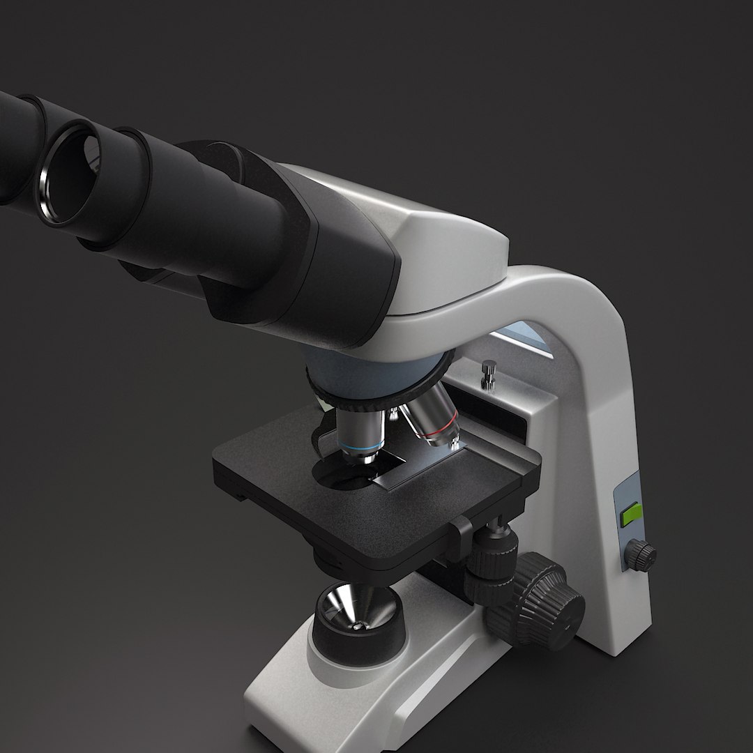 3d Model Biological Microscope Micro
