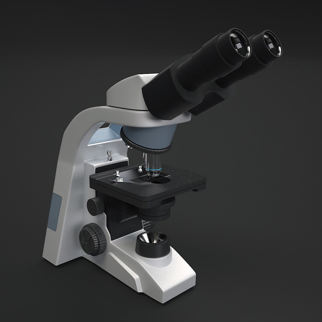 3d Model Biological Microscope Micro