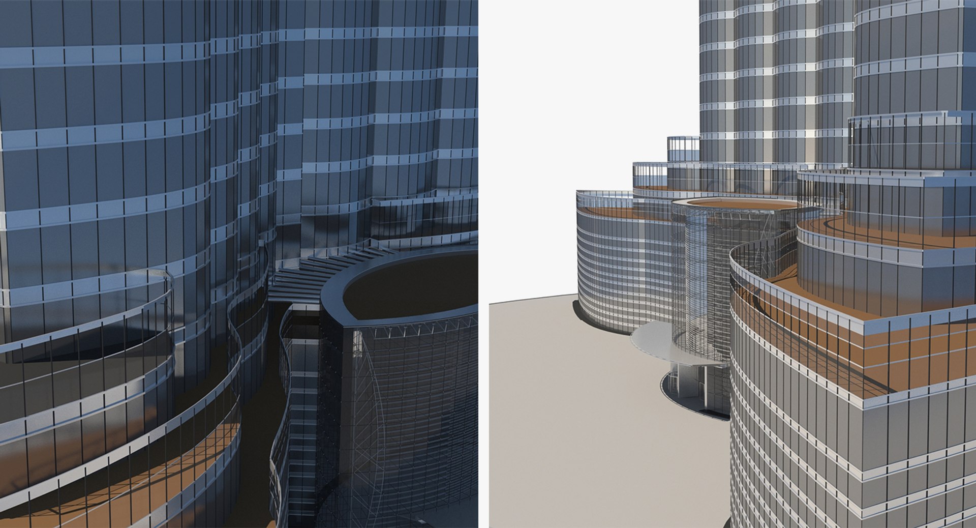 Skyscrapers shanghai tower 3D - TurboSquid 1420502