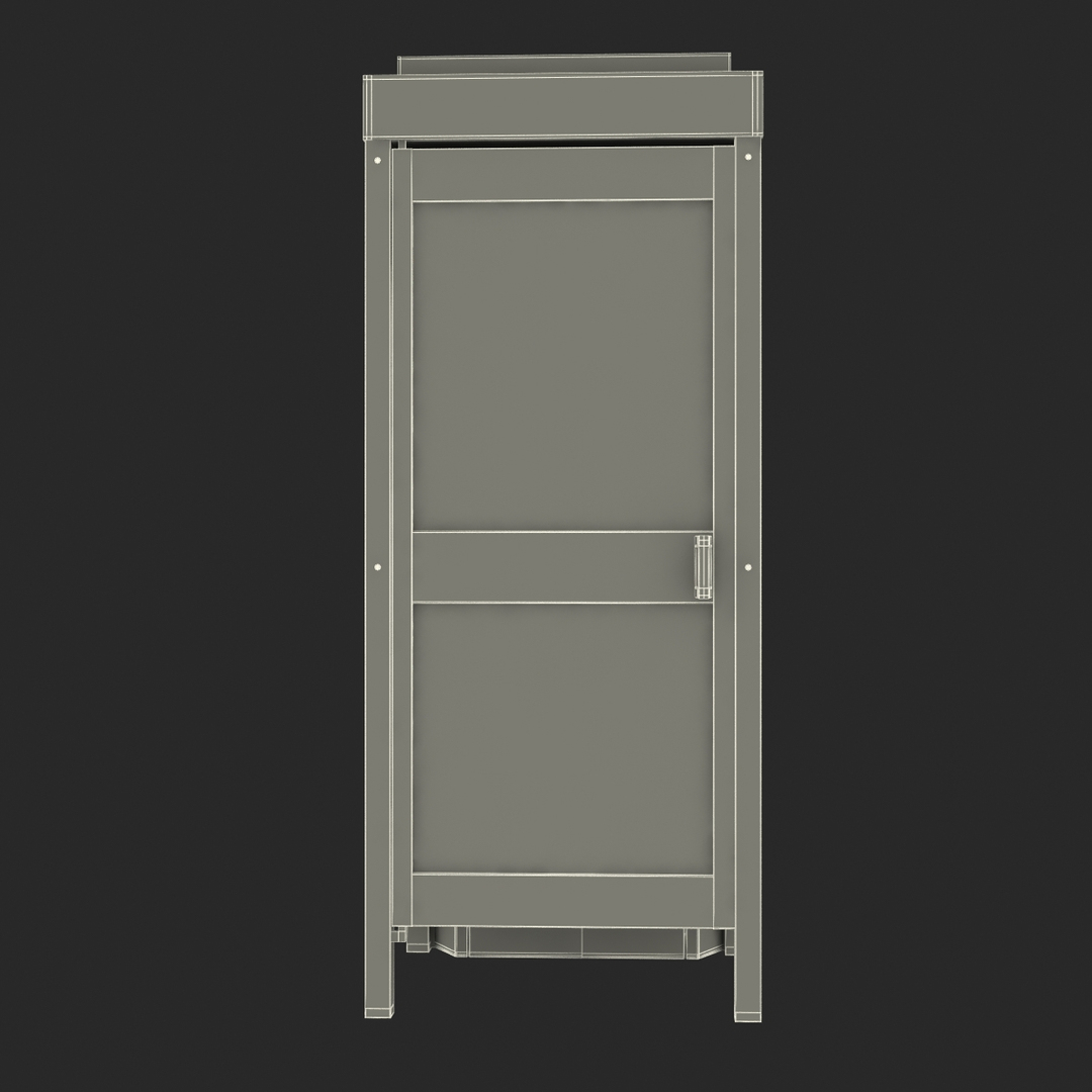 Telephone Box 2 3d 3ds